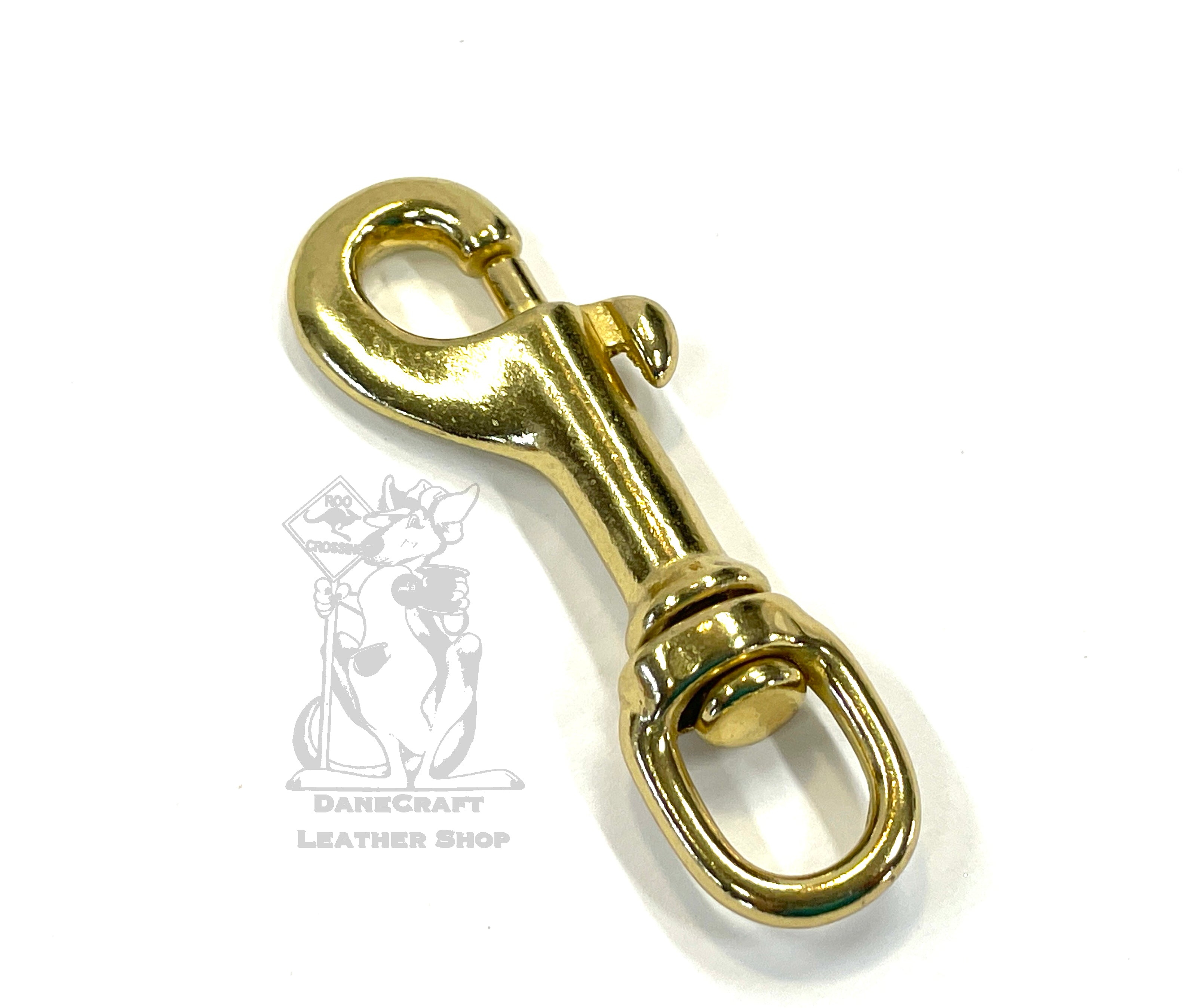 10mm Brass Swivel Snap Clip-Heavy Duty – DaneCraft Leather Shop