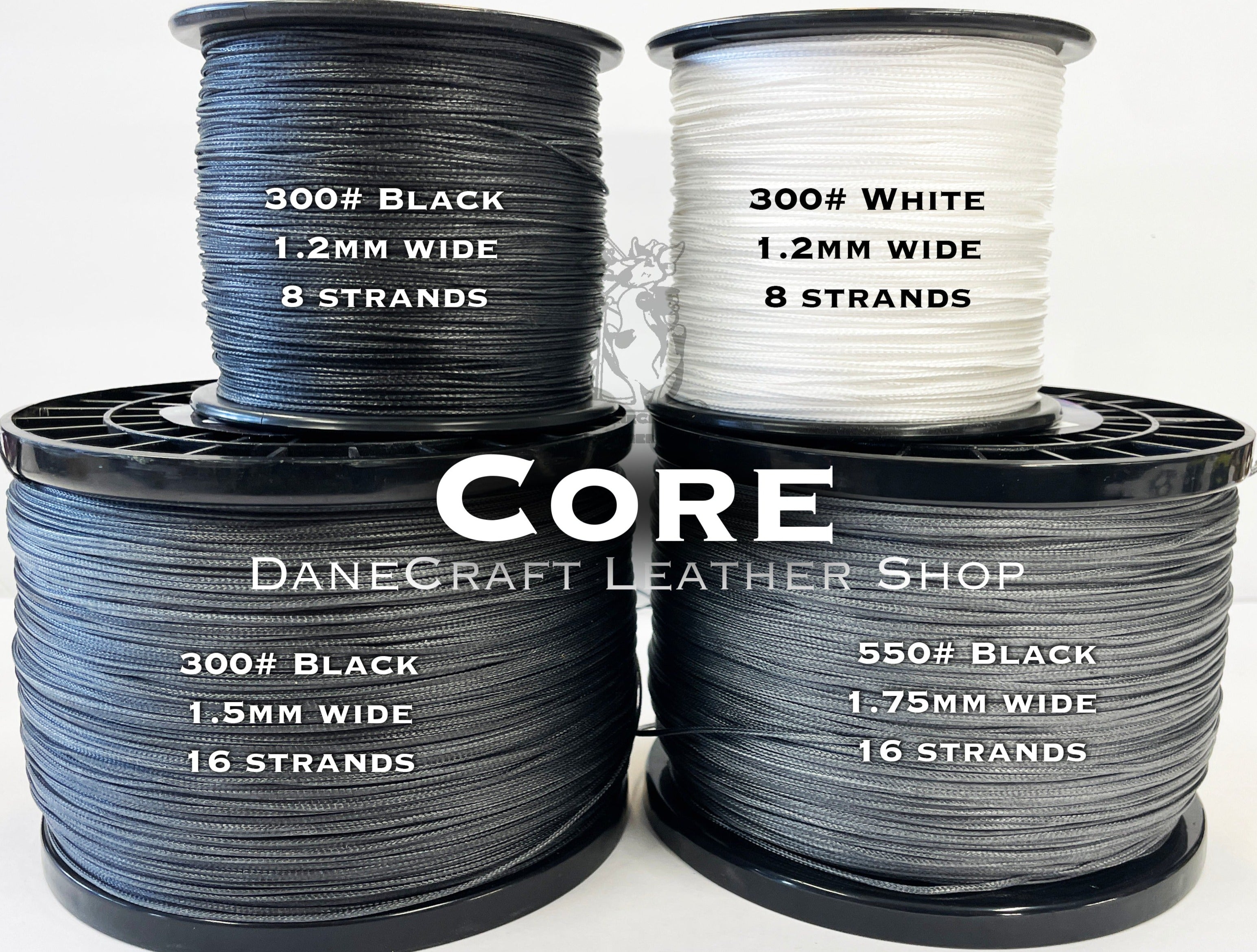 CORE-(Dacron) Braided Cord-Leather Braiding/Dog Show Lead Core ...