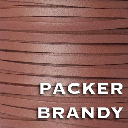 Kangaroo Leather Lace-PACKER BRANDY – DaneCraft Leather Shop