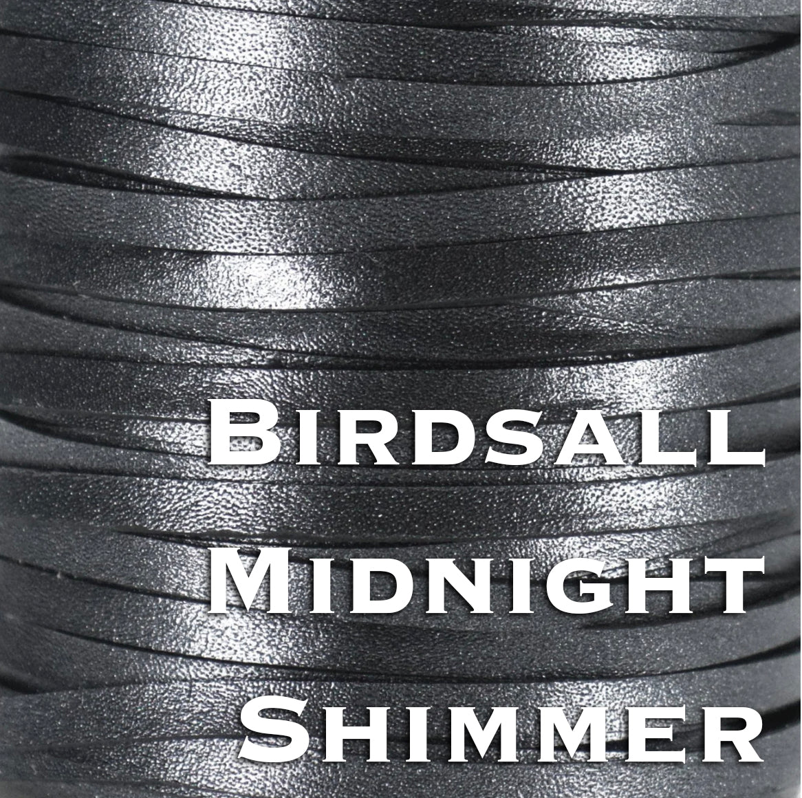 Kangaroo Leather Lace-BIRDSALL Kangaroo Leather-MIDNIGHT SHIMMER ...