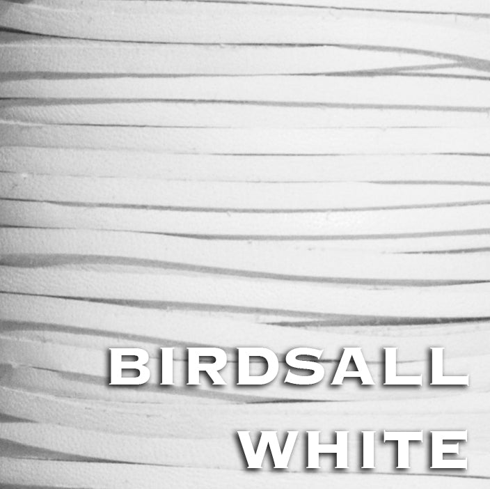 Kangaroo Leather Lace-BIRDSALL Kangaroo Leather-WHITE – DaneCraft ...