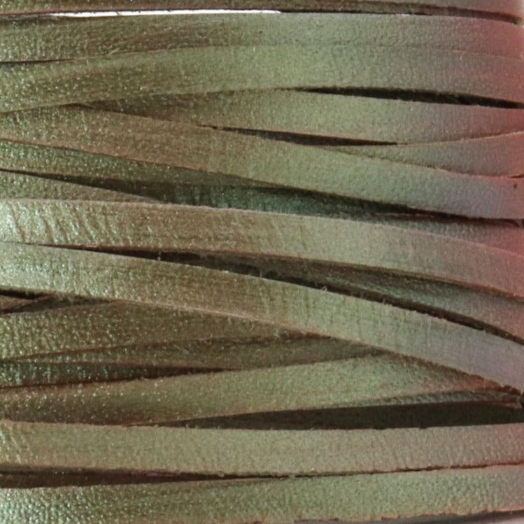 Kangaroo Leather Lace-DANECRAFT Custom Color-TROUT METALLIC – DaneCraft ...