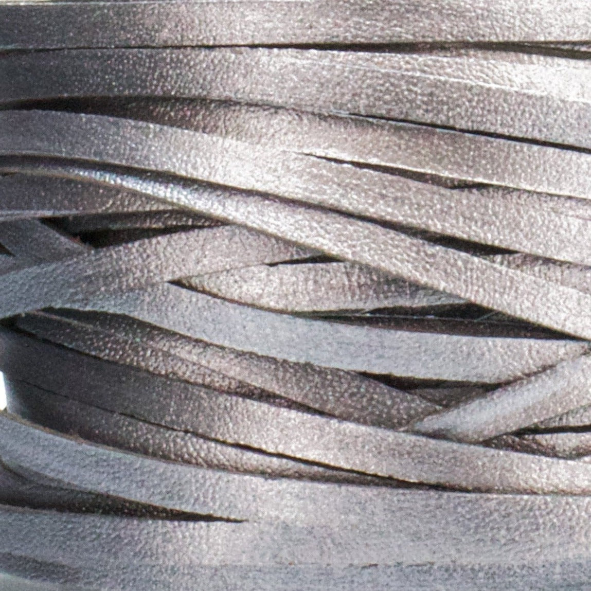 Kangaroo Leather Lace-DANECRAFT Custom Color-ANTIQUE SILVER Metallic ...