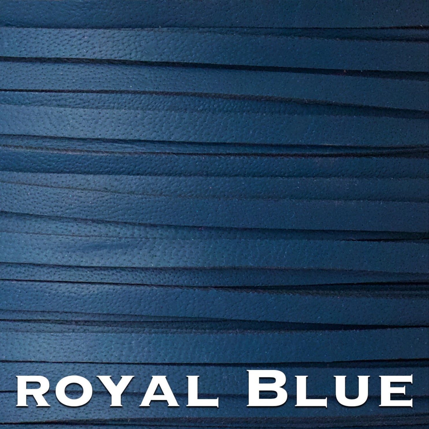 Kangaroo Leather Lace-PACKER ROYAL BLUE (Discontinued limited supply) – DaneCraft Leather Shop